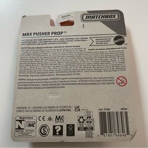 Mattel | Toys | New Matchbox Sky Busters Mbx Pusher Prop 66 | Poshmark